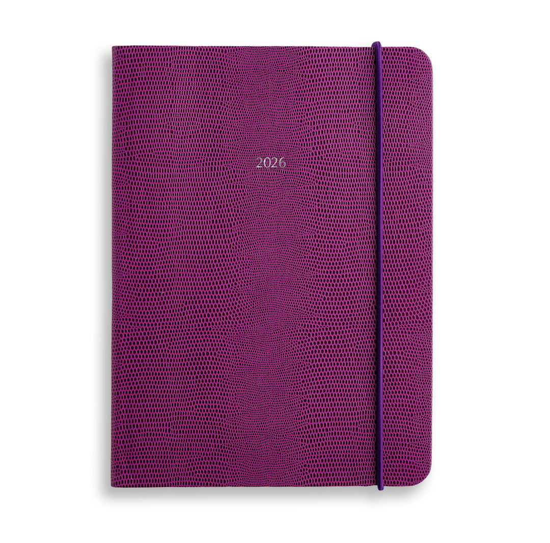 Mulberry Lizard Midsize Organiseher™ Diary 2026 – Organise-us